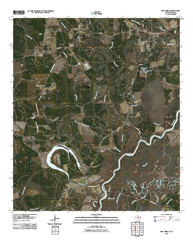Topographic Map of Bon Weir | PDF | Geographical Technology | Land Use
