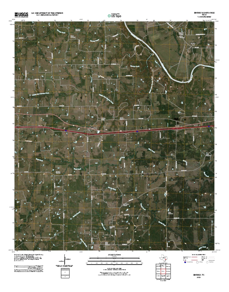 Topographic Map of Borden | PDF | United States Geological Survey ...