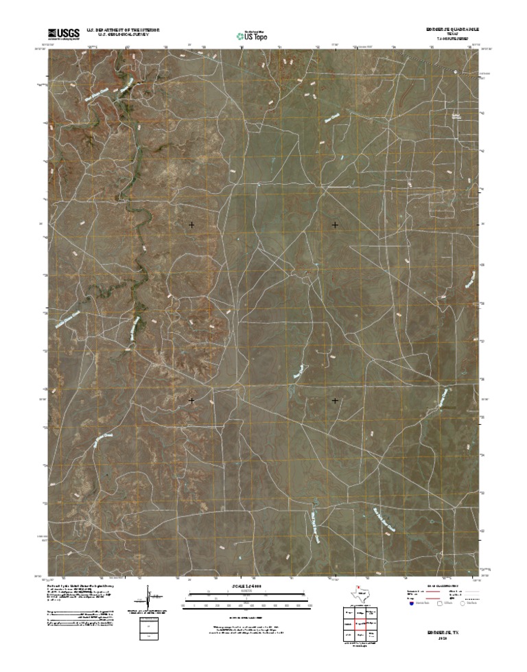 Topographic Map of Borger SE | PDF | Geomatics | United States ...