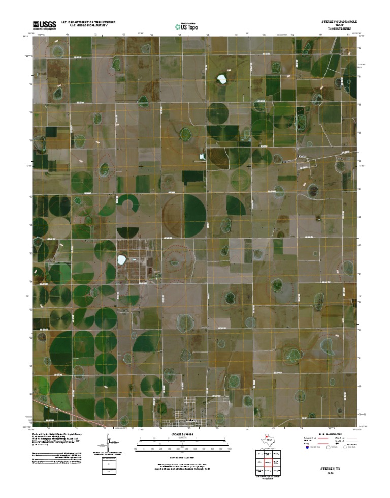 Topographic Map of Sterley | PDF | United States Geological Survey ...
