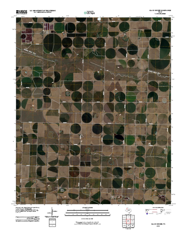 Topographic Map of Clays Corner | PDF