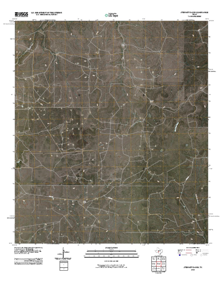 Stewart Ranch Quadrangle Map, Texas | PDF