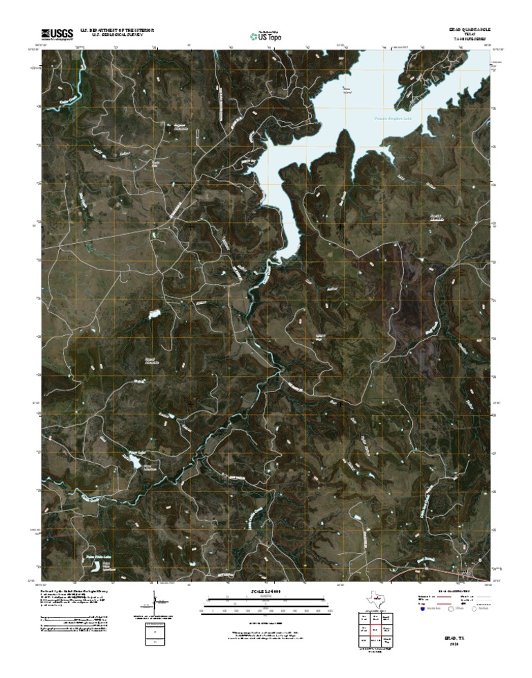 Topographic Map of Brad | PDF | Sports & Recreation | Travel