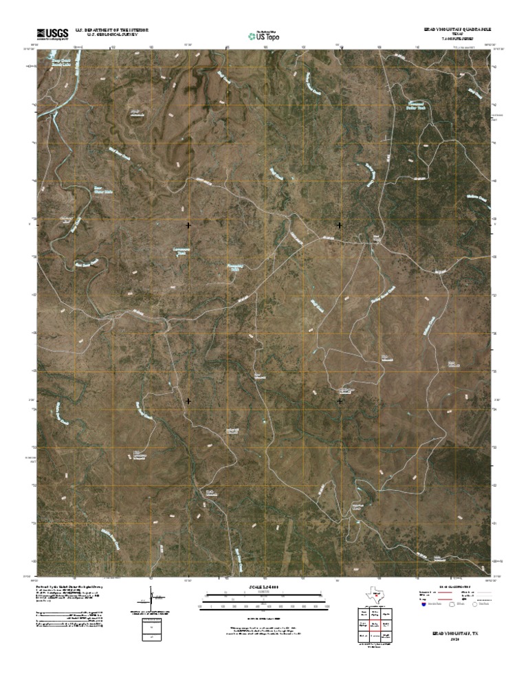 Topographic Map of Brady Mountain | PDF