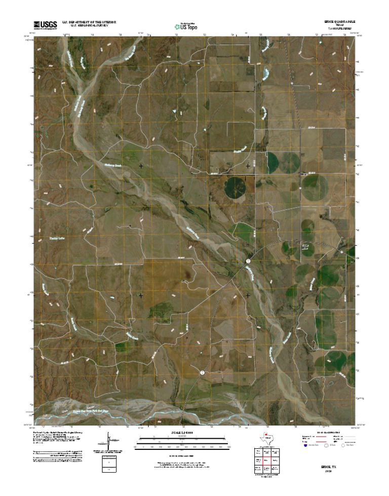 Topographic Map of Brice | PDF