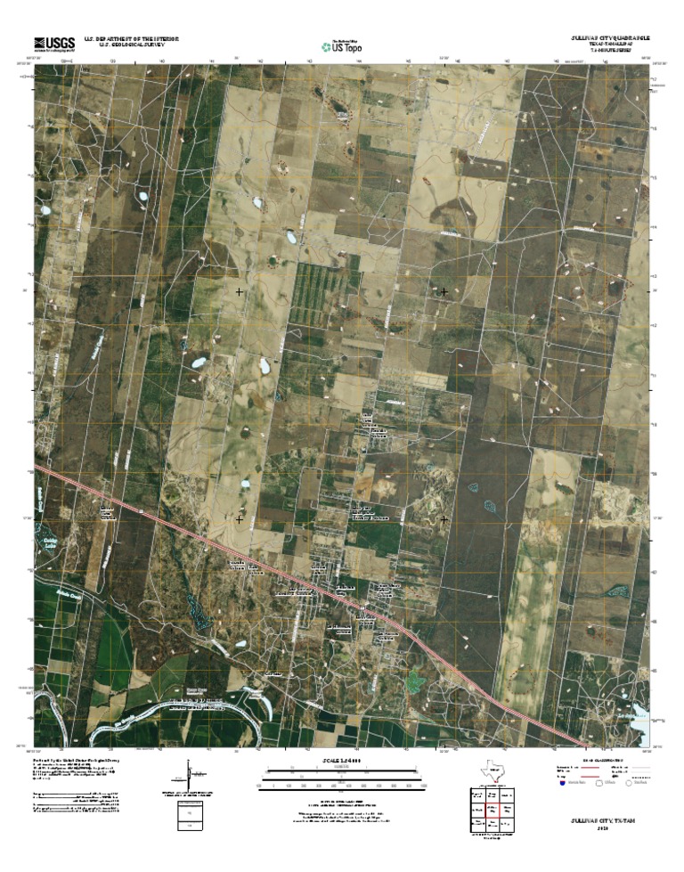 Sullivan City, TX 7.5-Minute Map | PDF | United States Geological ...