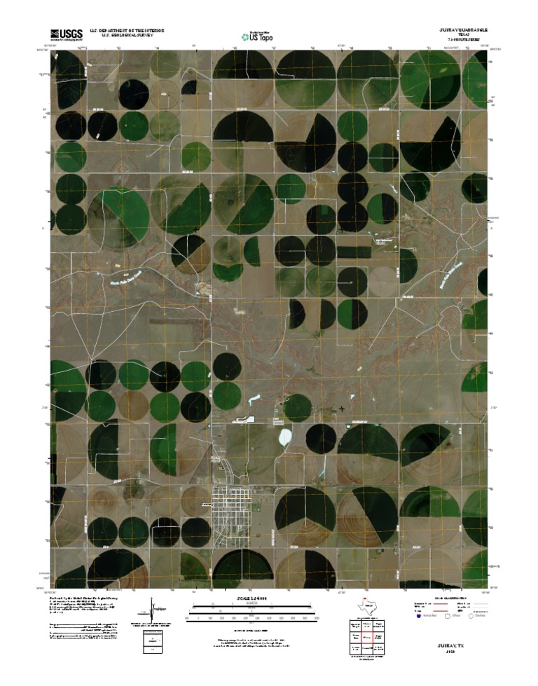 Topographic Map of Sunray | PDF | United States Geological Survey ...
