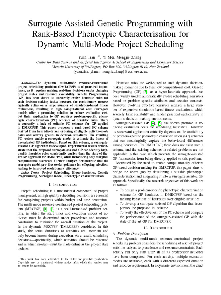 Surrogate-Assisted Genetic Programming With Rank-Based Phenotypic ...