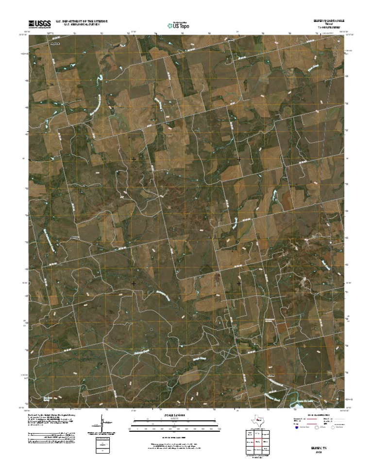 Topographic Map of Busby | PDF | United States Geological Survey ...