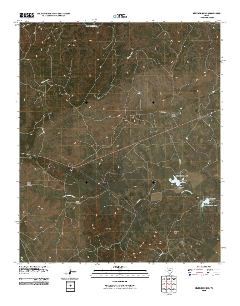 Buzzard Peak Quadrangle Map, Texas | PDF | United States Geological ...