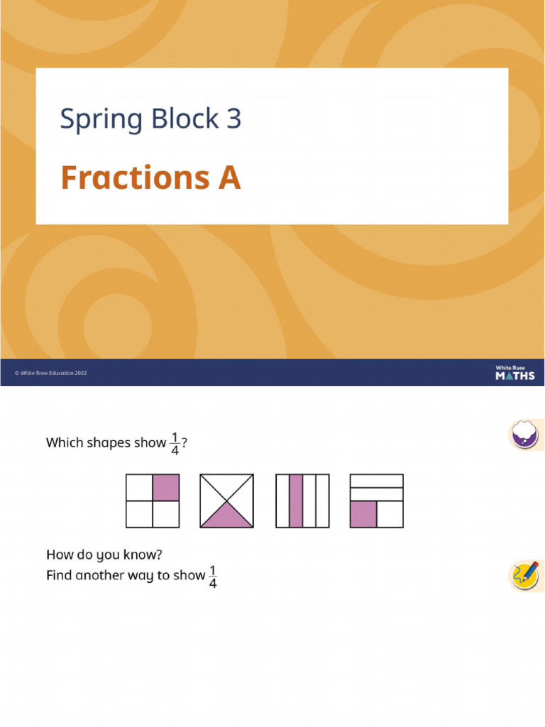 Reasoning and Problem Solving Fractions (A) | PDF