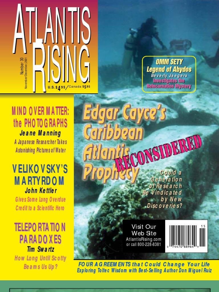 Atlantis Rising Magazine #30 - Edgar Cayce's Caribbean Atlantis ...