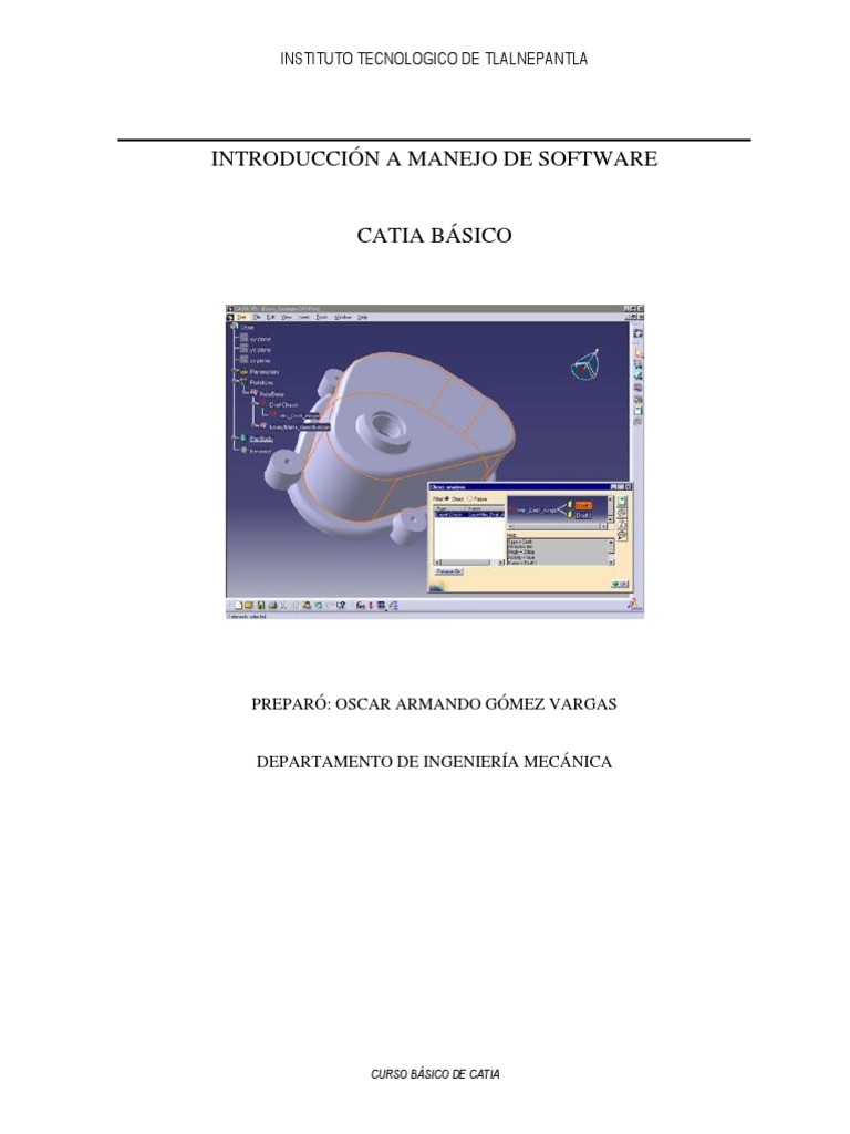 Manual de Catia Basico Curso Verano | Descargar gratis PDF | Dibujo ...