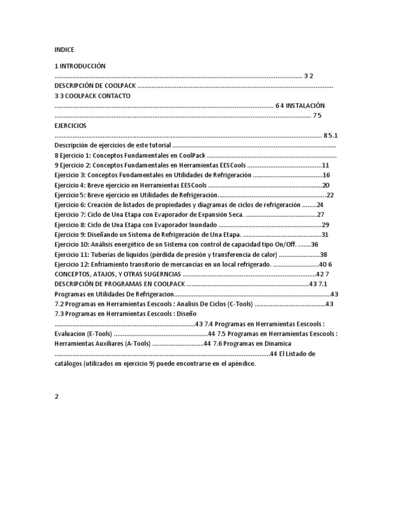 Tutorial Completo de CoolPack | PDF | Simulación | Ventana (informática)