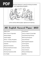 AICE Essay Grading Criteria Explained | PDF | Essays | Argument
