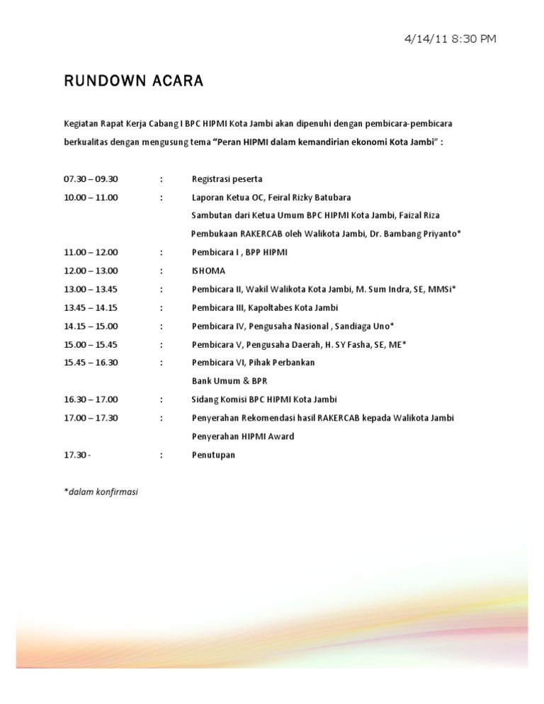 Rundown Raker Cab | PDF