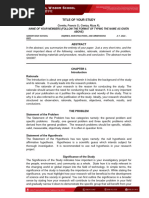 Understanding the IMRD Format | PDF | Materials | Physical Sciences