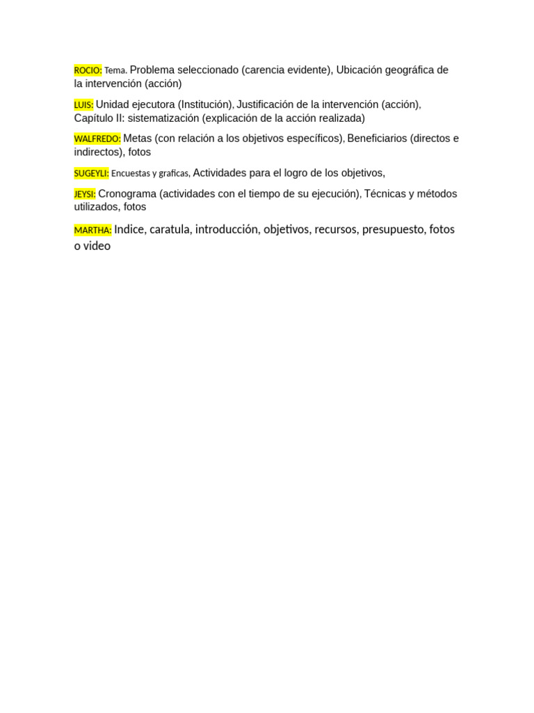 Partes Extension | PDF
