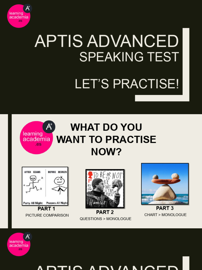 Aptis Advanced Speaking | PDF