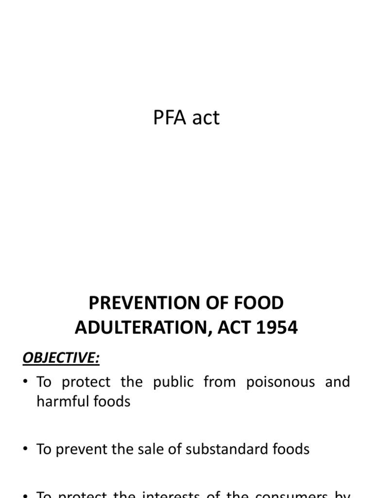 Pfa | PDF | Sodium Chloride | Foods