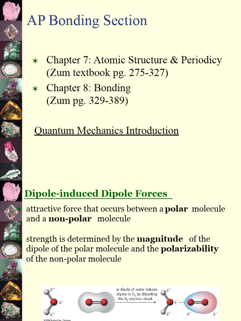 Bonding Notes AP | PDF | Electron Configuration | Ion