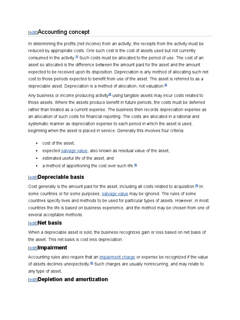 Methods of Depreciation | PDF | Depreciation | Tax Deduction