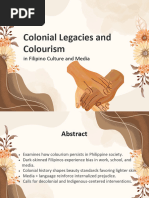 Colonial Mentality's Impact on Filipinos | PDF | Philippines