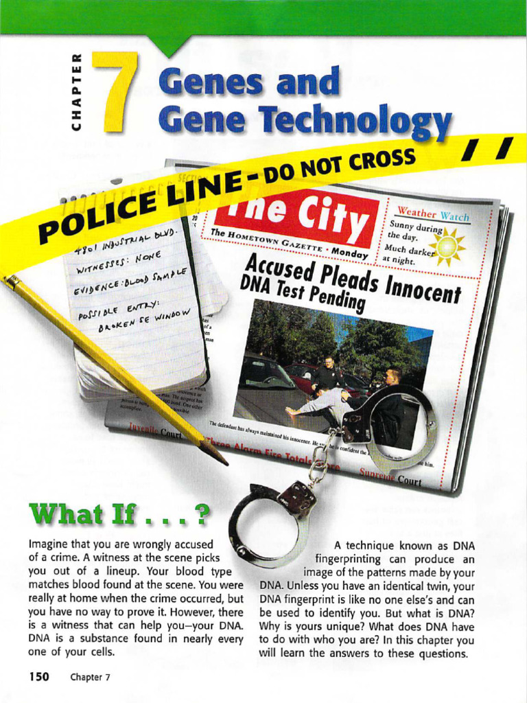 U3 Ch7 Genes Gene Technology | PDF