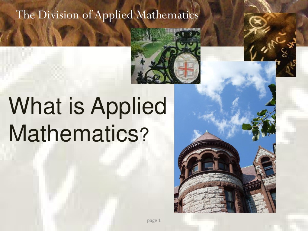 What Is Applied Mathematics | PDF