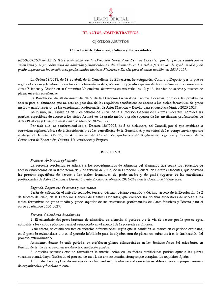 CALENDARIO 2026 5025 Es | PDF
