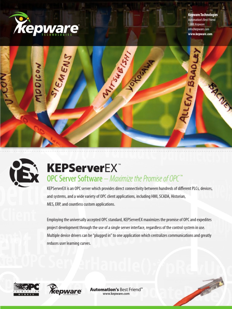 Kepserverex: Opc Server Software - Maximize The Promise of Opc ...
