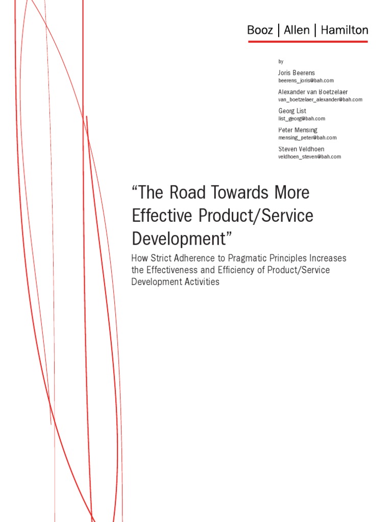 Limitation of BAH Model | PDF | New Product Development | Strategic ...