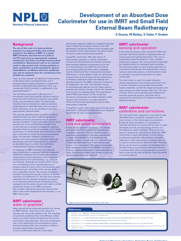 Development of An Absorbed Dose Calorimeter For Use in IMRT and Small ...