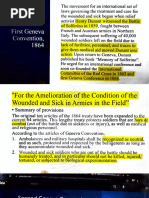 Geneva Conventions Protocol II Overview | PDF | Geneva Conventions | Treaty