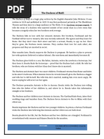 The Duchess of Malfi: Act & Scene Analysis | PDF | Revenge | Courage