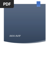 AXI UVM Verification Testplan | PDF | Version Control | Systems Engineering