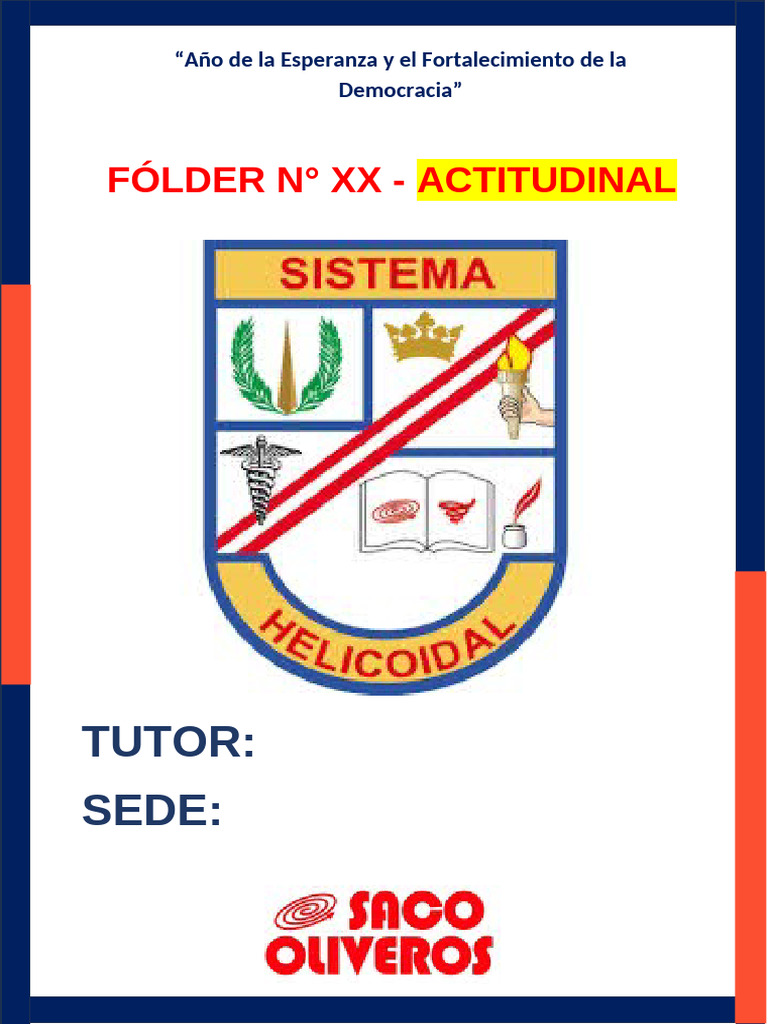 Caratula para Folder | PDF