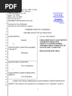 California Cross-Complaint for Indemnity | PDF | Complaint ...