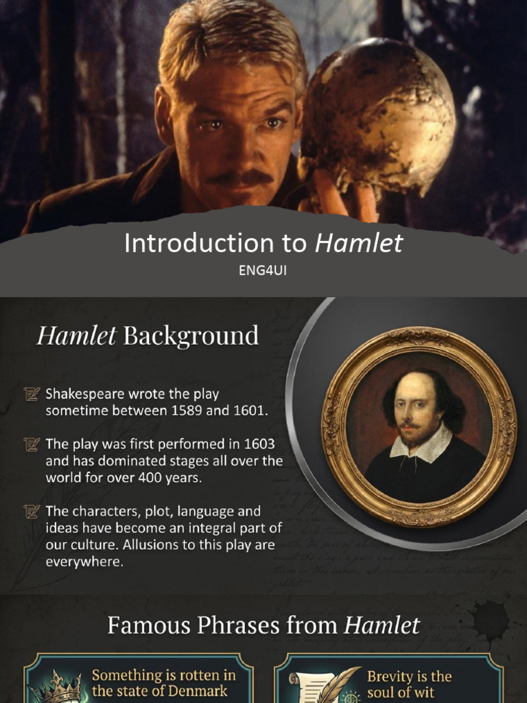 Introduction To Hamlet & Shakespeare's Language | PDF