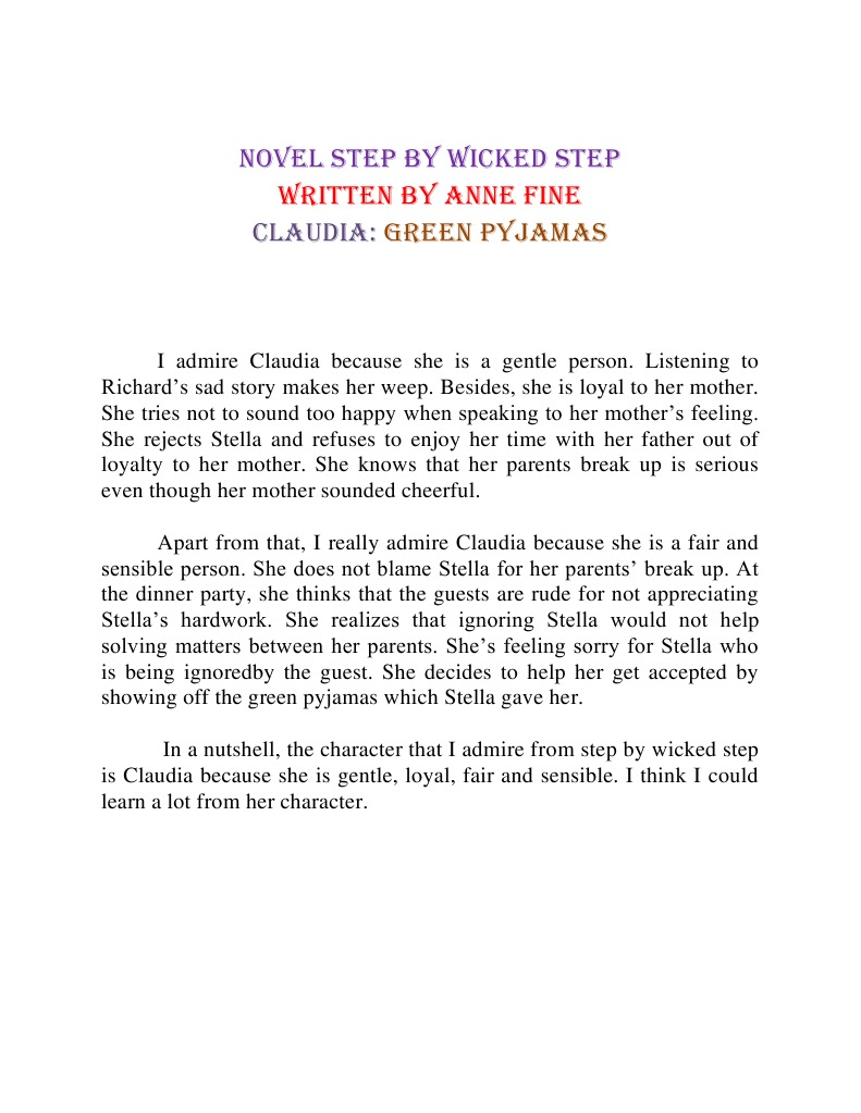 Novel Step by Wicked Step | PDF