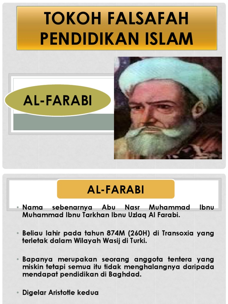 Tokoh Falsafah Pendidikan Islam | PDF