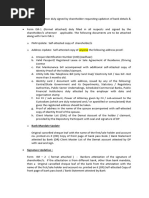 ISR Forms for PAN and KYC Updates | PDF | Securities (Finance)