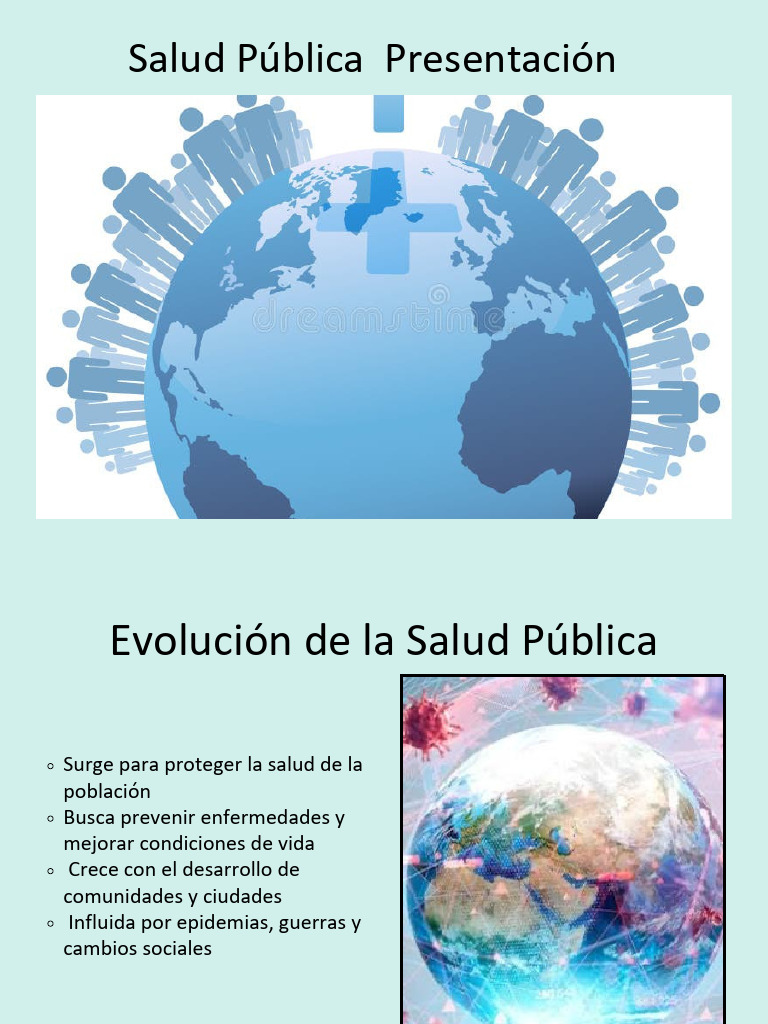 Presentacion Salud Publica Pro | PDF | Salud pública | Cuidado de la salud