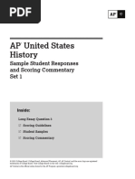 APUSH LEQ Rubric Update 2023 | PDF | Argument | Reason