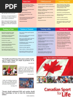 Long Term Athlete Development Framework | PDF | Track And Field | Sports