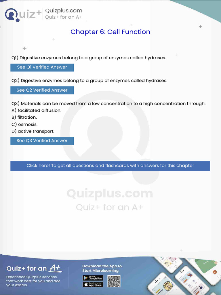 Digestive Enzymes Belong To A Group of Enzymes Called Hydrases | PDF ...