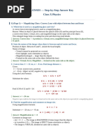 Lens Sign Conventions Explained | PDF | Optics | Light