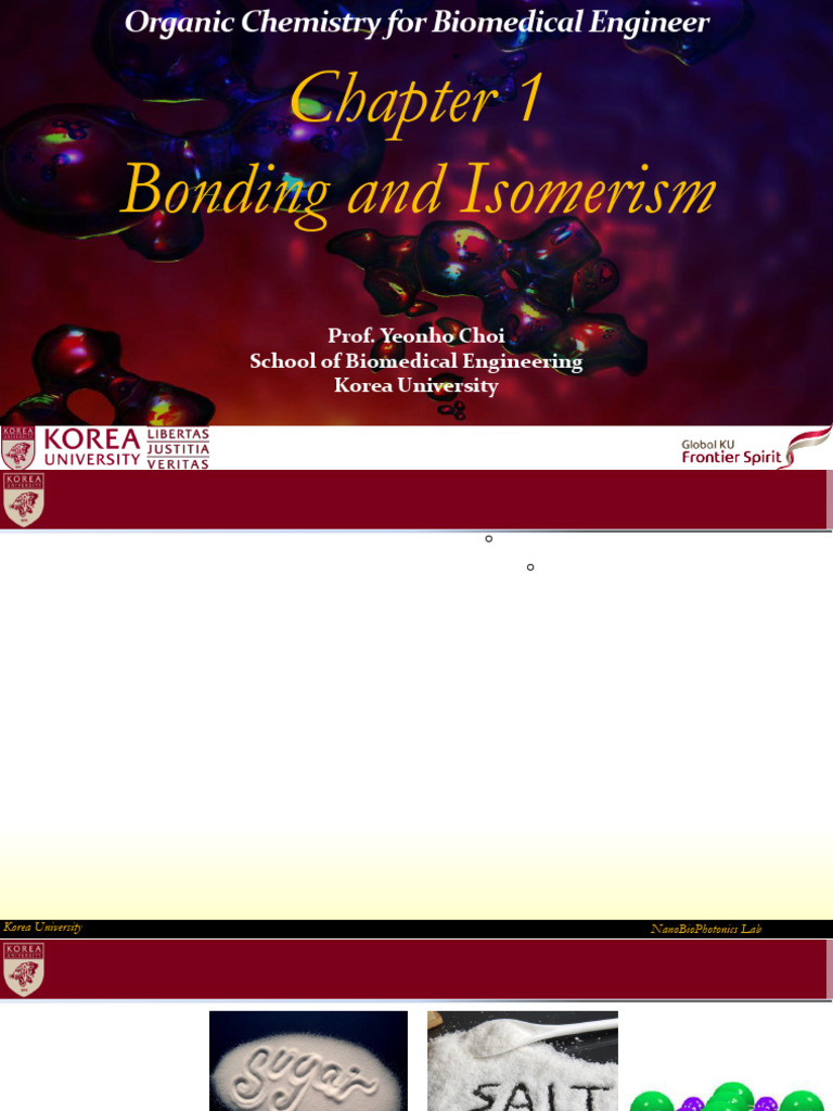 Chapter 1 Bonding and Isomerism | PDF | Chemical Bond | Ionic Bonding