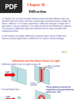 Wave Optics Derivations Overview | PDF | Maxima And Minima | Light