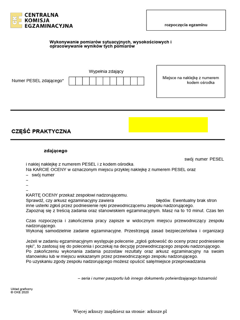 Bud18 2023 Styczen Egzamin Zawodowy Praktyczny | PDF